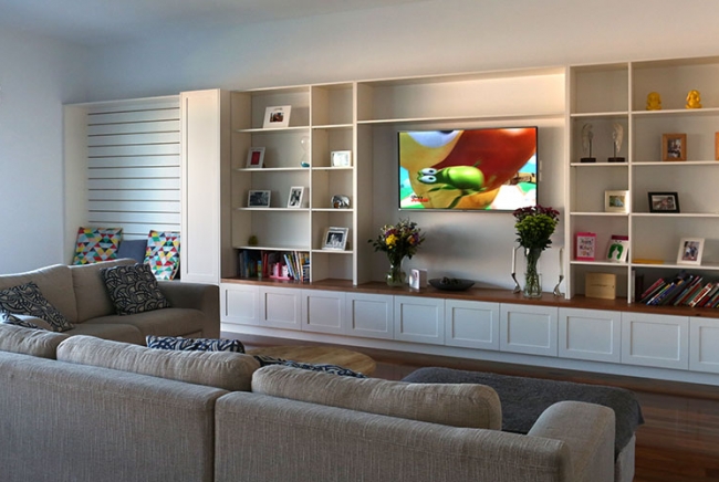 Custom Build Entertainment Tv Unit | Cabinet Maker